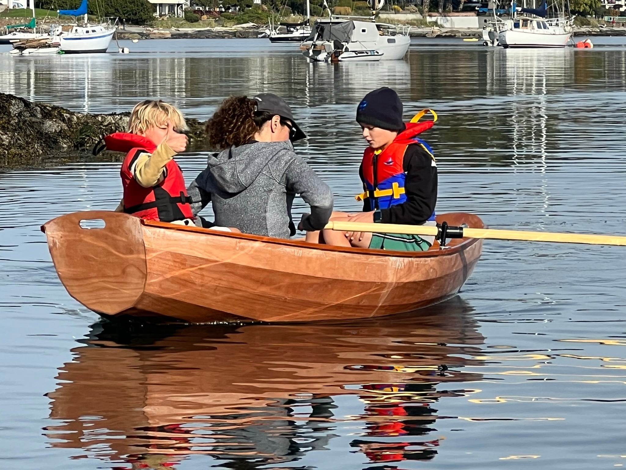 Wheelbarrow Dinghy Wood-Parts-Only Kit - Angus Rowboats