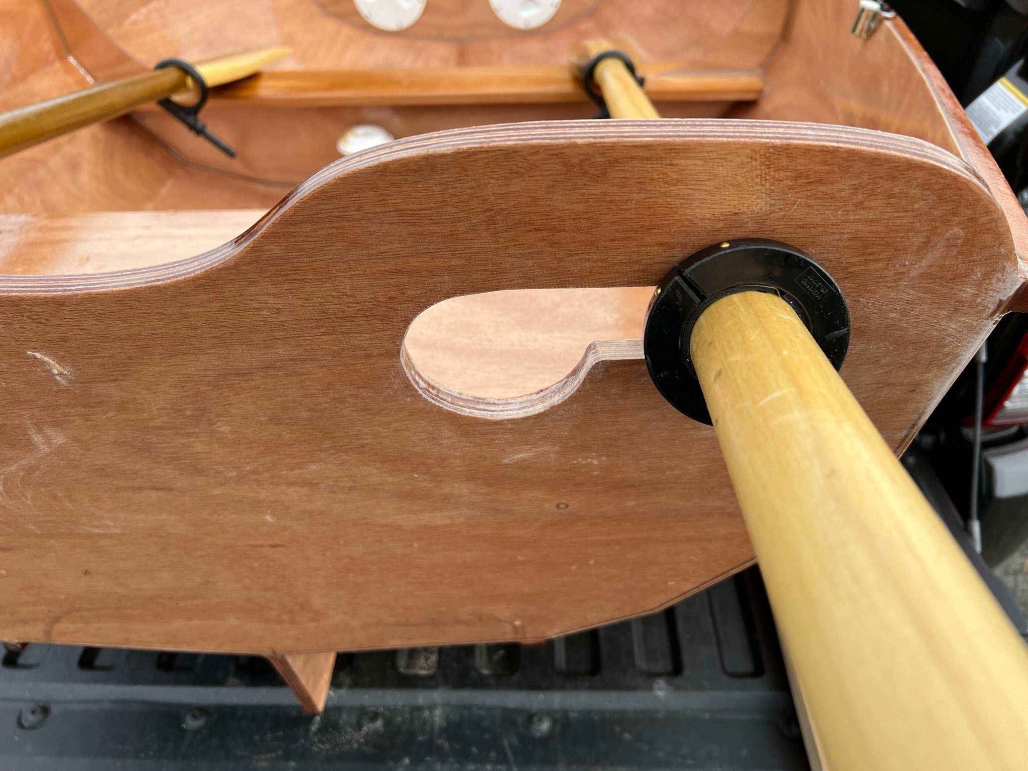 Wheelbarrow Dinghy Wood-Parts-Only Kit - Angus Rowboats