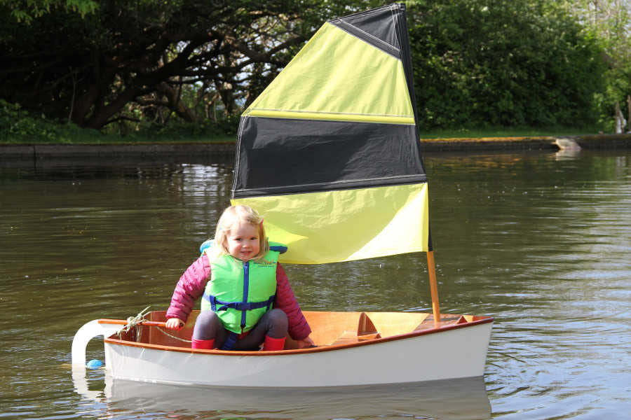 Wooden Sliding Seat and Rigger System Built From Plans -Angus Rowboats