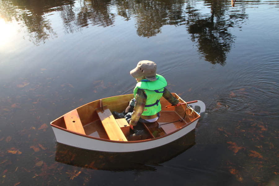 Kid Sailboat Plans and Batwing Sail - Bumblebee - Angus Rowboats