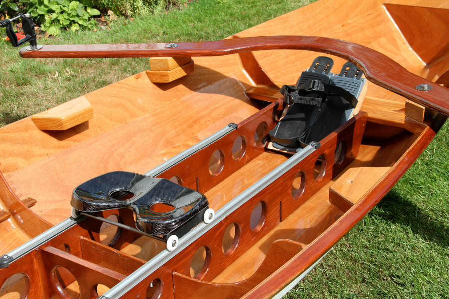 Carbon Fiber Rowing Seat for Sliding Seat System - Angus Rowboats